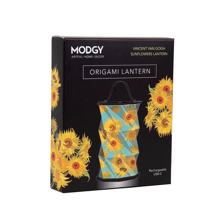 Modgy Vincent Van Gogh Sunflowers Origami Lantern – The Phillips ...